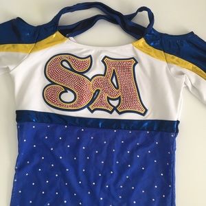 Tops | Authentic Step Ahead Cheerleading Uniform | Poshmark